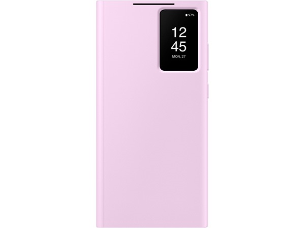 Samsung S23 Ultra 5G Smart Clear View Cover Lavender
