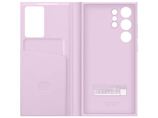 Samsung S23 Ultra 5G Smart Clear View Cover Lavender