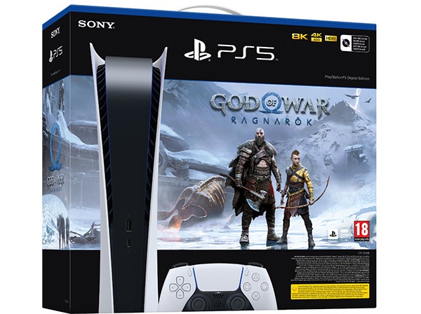 PlayStation5 Digital Edition God of War Ragnarok Bundle